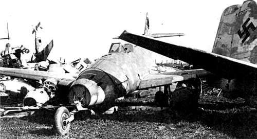 German Aircraft after the War - Neubiberg Airfield, Germany - Bud ...